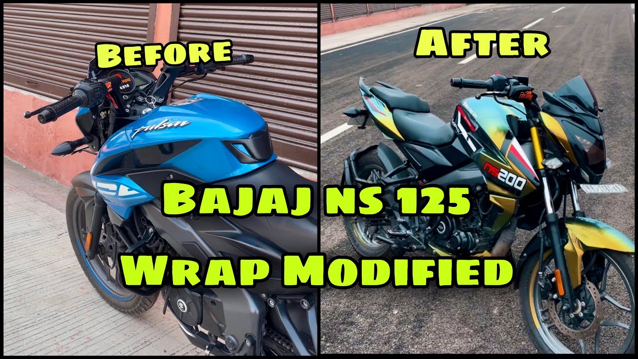 Ns 125 Fully Modified For The First Time In India || Abhi Tak Yesi Ns ...