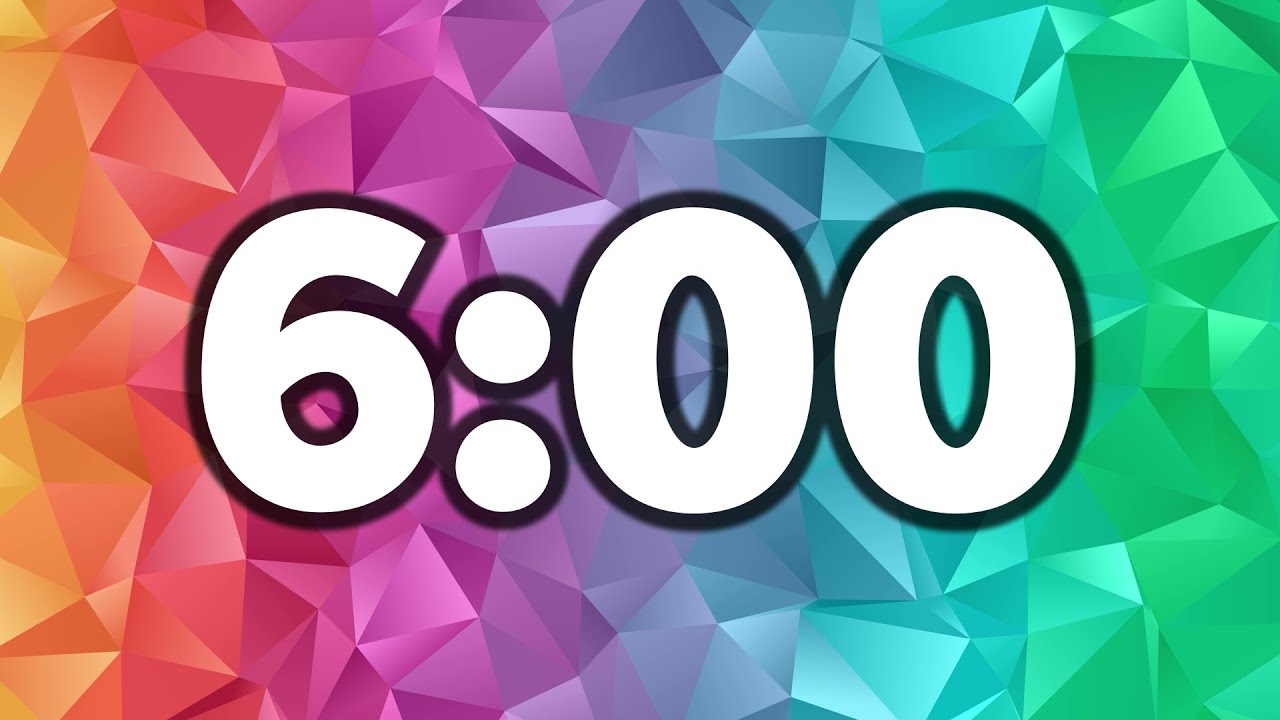 Countdown For 6 Minutes - YouTube