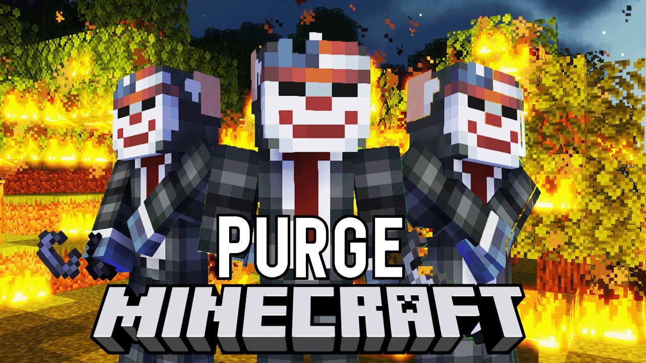 I Survived THE PURGE In Minecraft... - YouTube