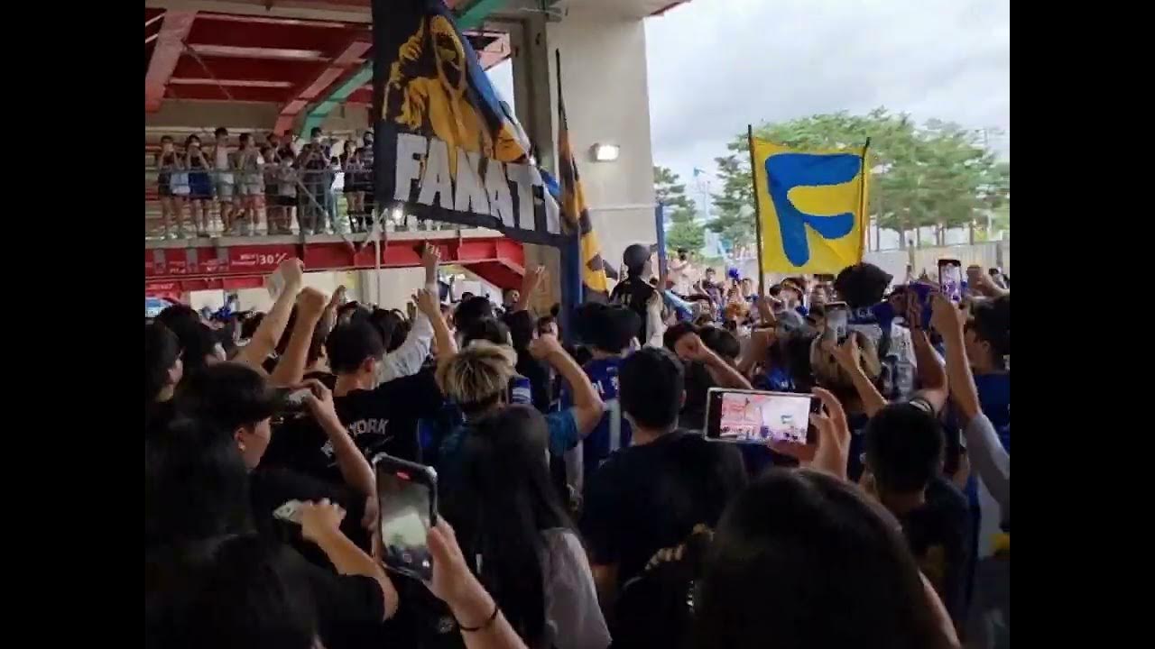 220918 k리그 33R 울산현대 vs 수원FC 경기 후 카니발 - YouTube