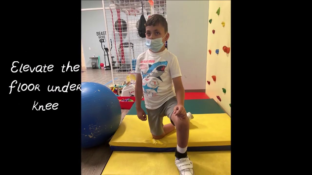 This Half Kneel To Stand Exercise Helps Kids Improve So, 41% OFF