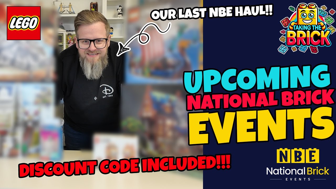 Upcoming National Brick Events + EXCLUSIVE Discount Code! - YouTube