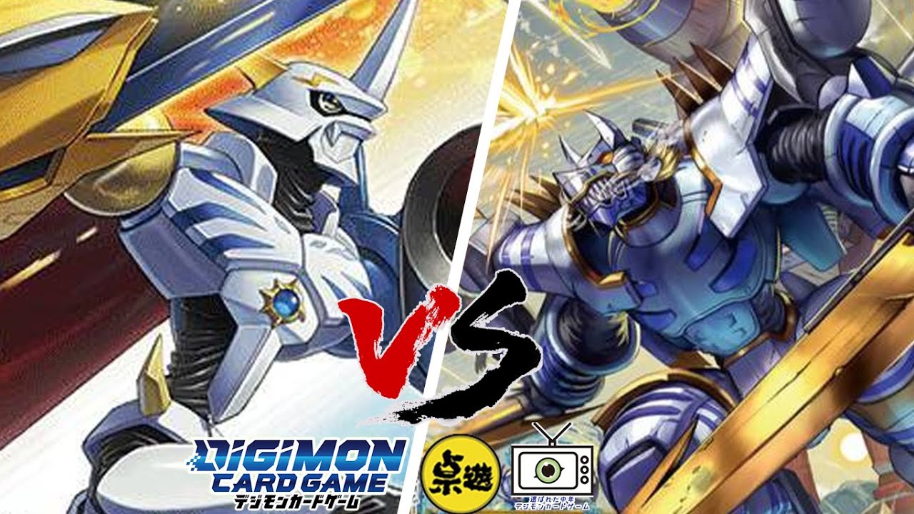 【デジカ】 オメガモン Omegamon VS エンシェントガルルモン AncientGarurumon【BT-17】【DTCG】#dtcg - YouTube