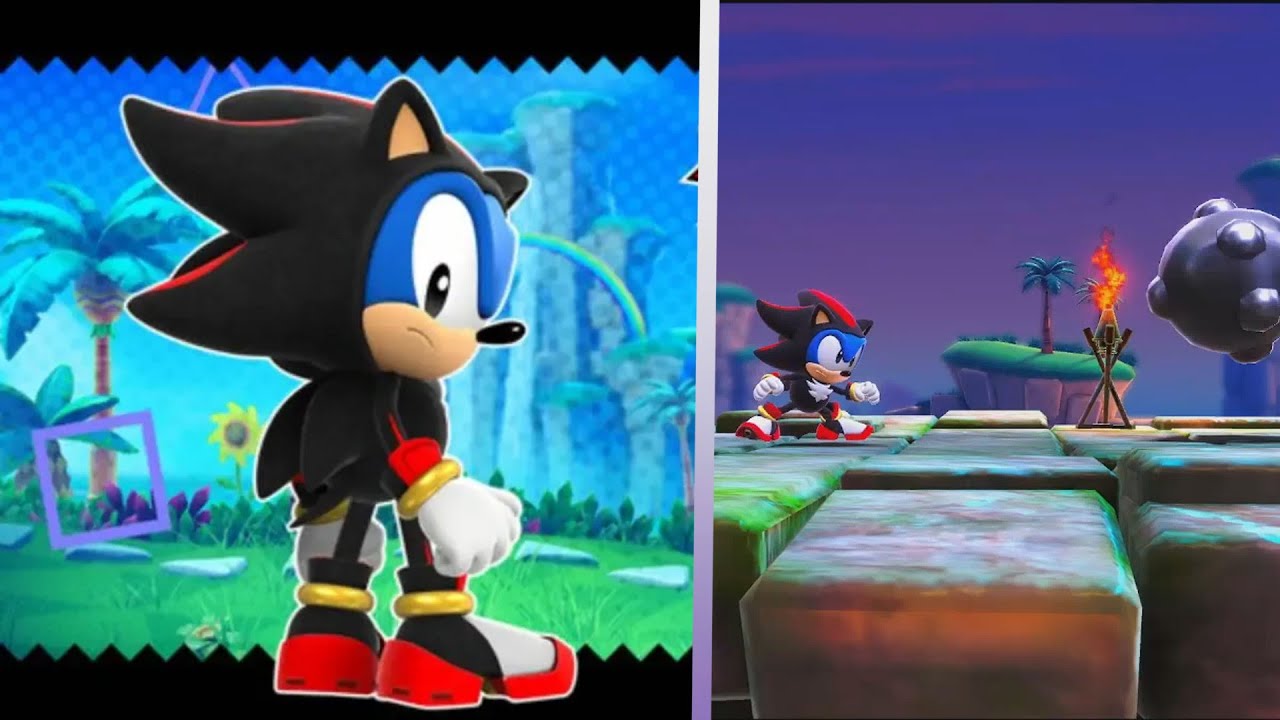 Sonic Superstars - The Shadow skin is here! - YouTube