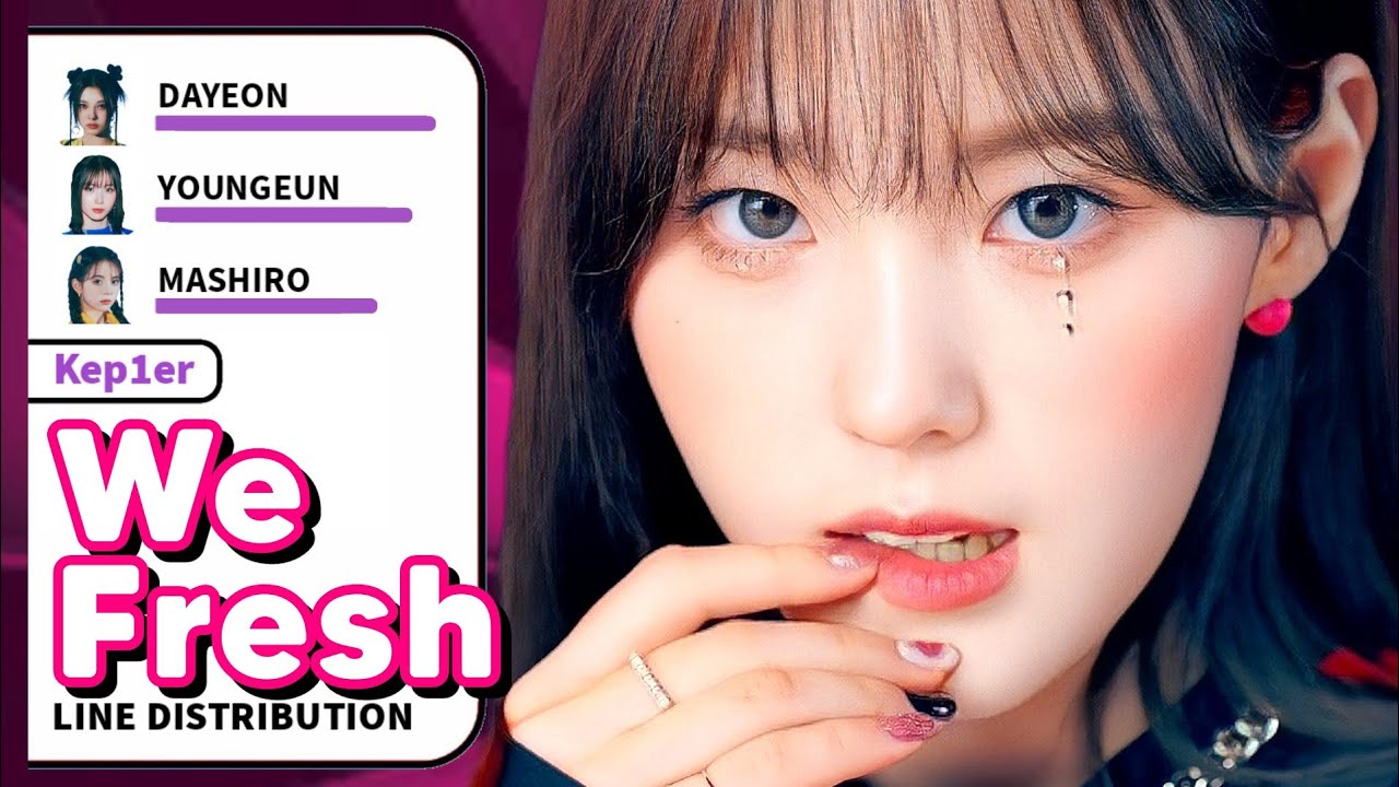 Kep1er - We Fresh (Line Distribution) - YouTube