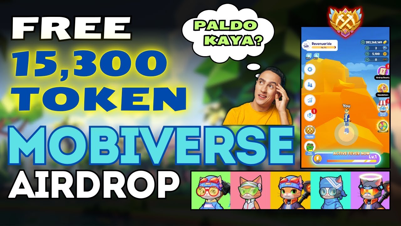 MOBIVERSE AIRDROP | FREE 15,300 TOKENS | TAGALOG REVIEW REGARDING SA UPDATE SA MOBIVERSE - YouTube