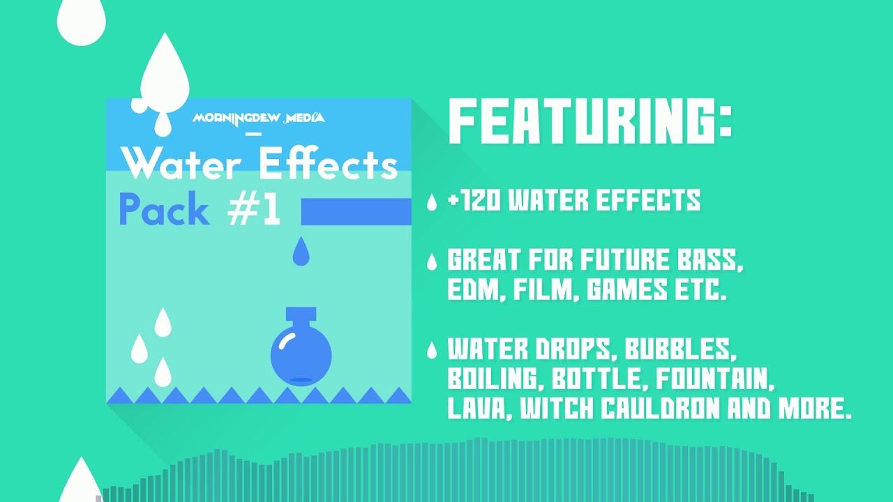 Water Sound Effects Pack #1 - SFX for games & music (2019) - YouTube