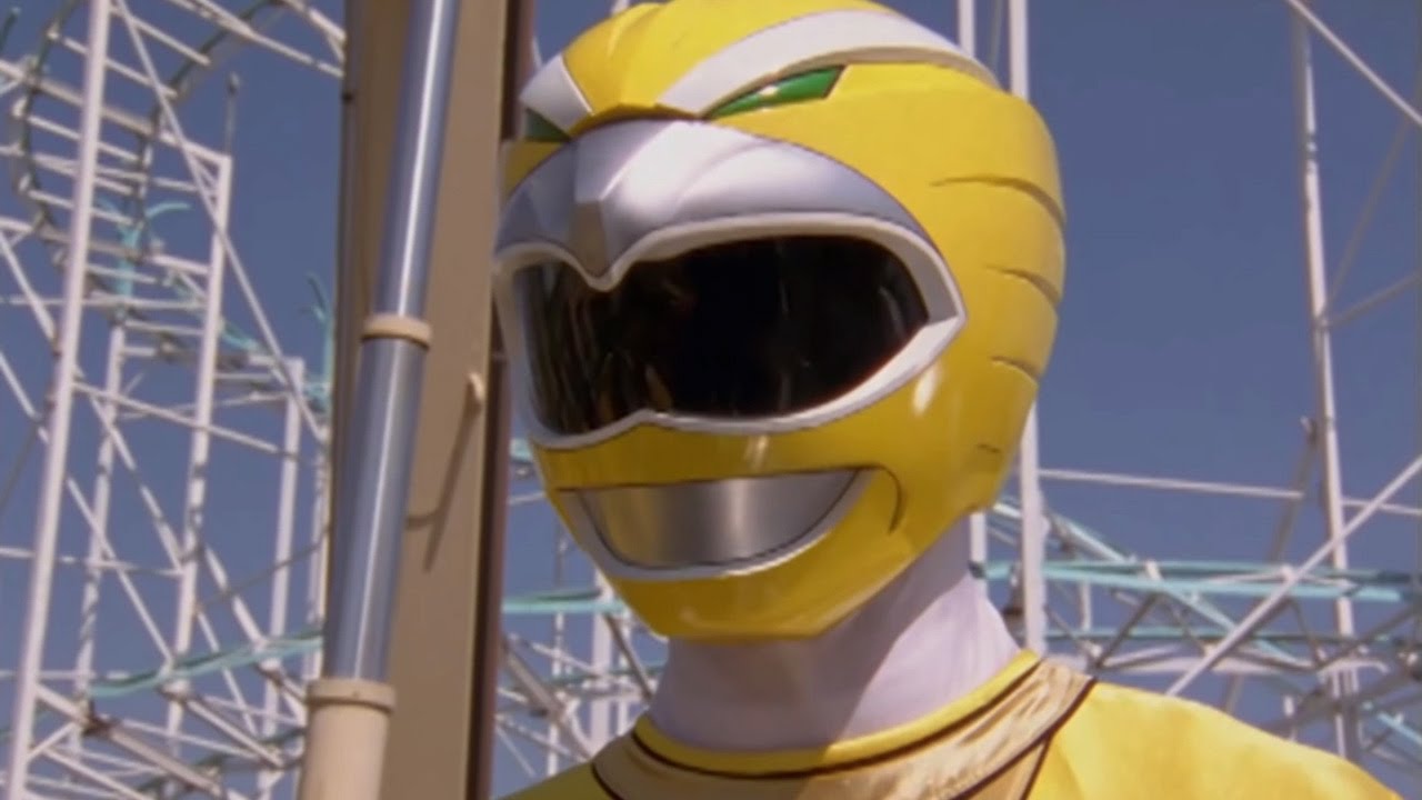 Power Rangers Forca Do Tempo Ranger Amarelo