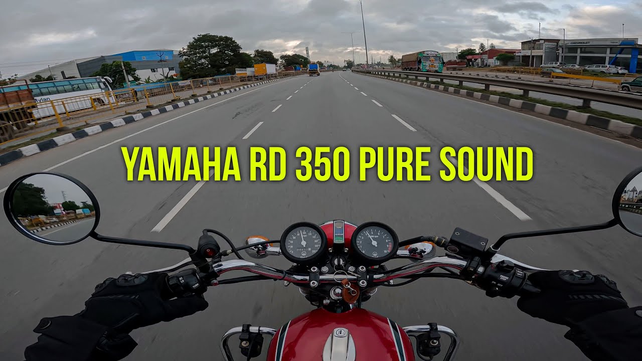 Yamaha RD 350 HT - Pure Riding Sound - YouTube