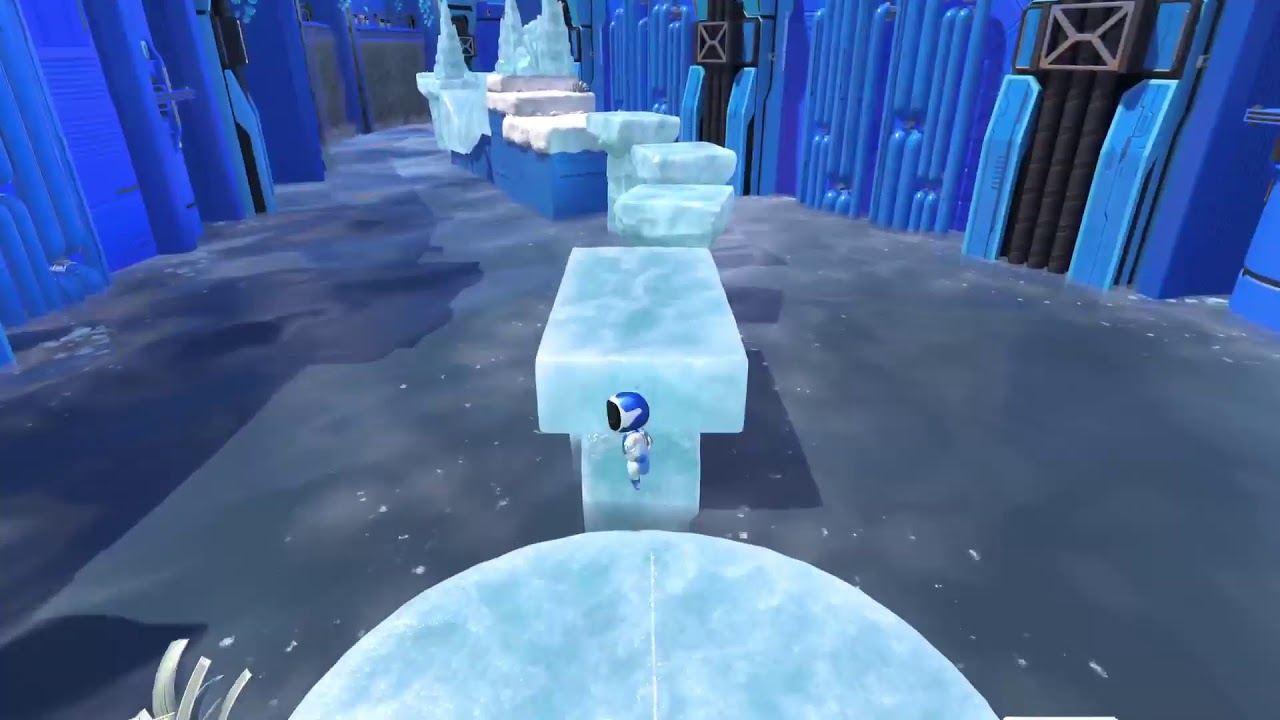 AStro's playroom ice speed run - YouTube