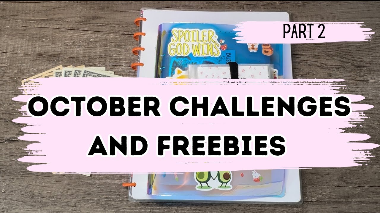 October Challenges pt2 | Freebies - YouTube