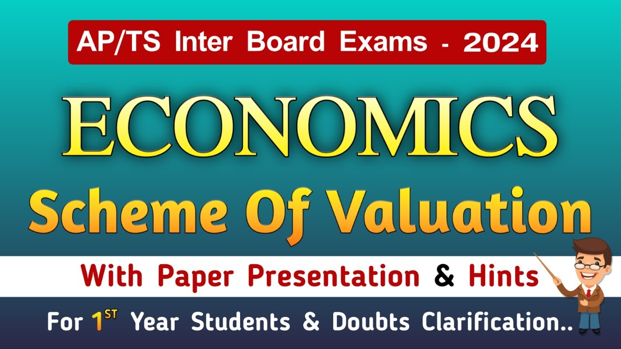 INTER 1ST YEAR ECONOMICS SCHEME OF VALUATION || PAPER PRESENTATION ...