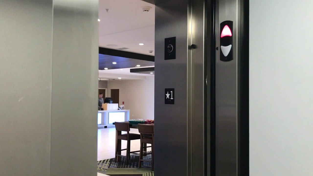 Schindler 330A Hydraulic Elevator at Holiday Inn Express in South Bend ...