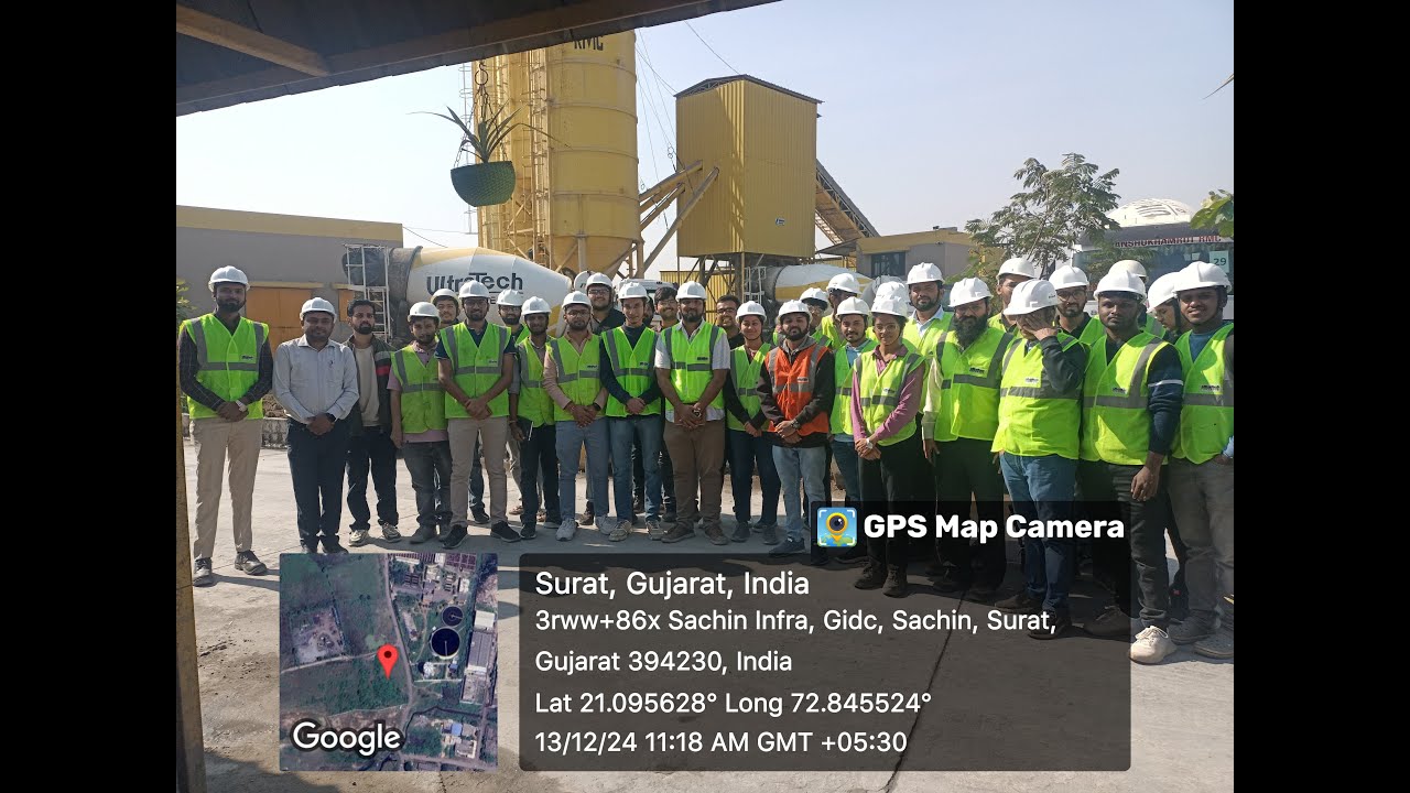 Site-Visit | Ultratech RMC plant | Mtech-Structures (2024-26) | SVNIT ...