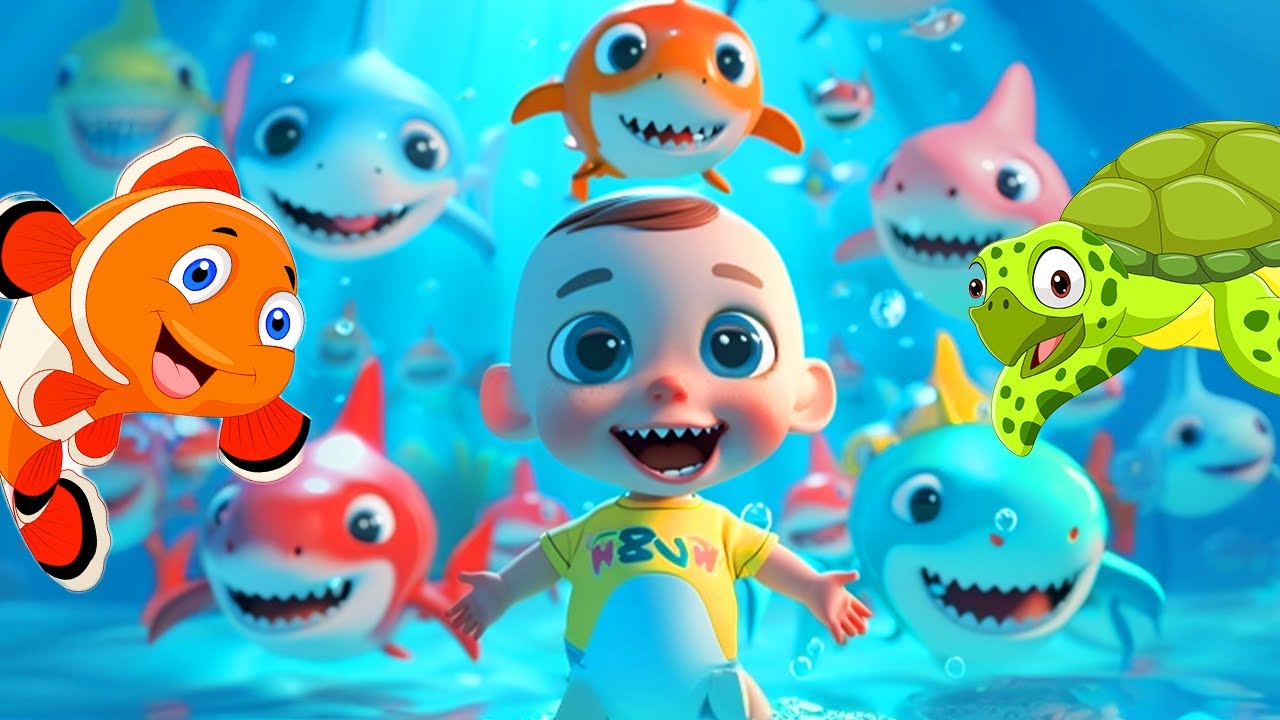 Baby Shark Dance and Sing Along to the Viral Kids Video | Best Pals ...