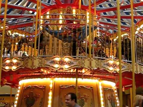 Double decker carousel - YouTube