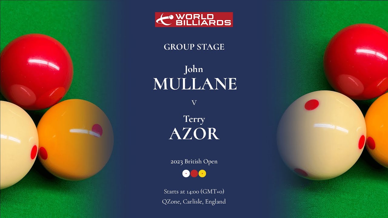 John Mullane vs Terry Azor | Group Stages | British Open 2023 - YouTube
