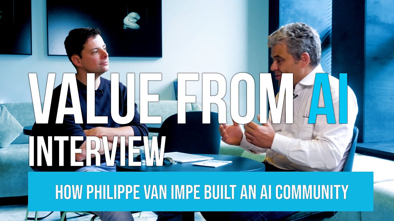 How Philippe Van Impe helped build an AI community in Brussels - YouTube