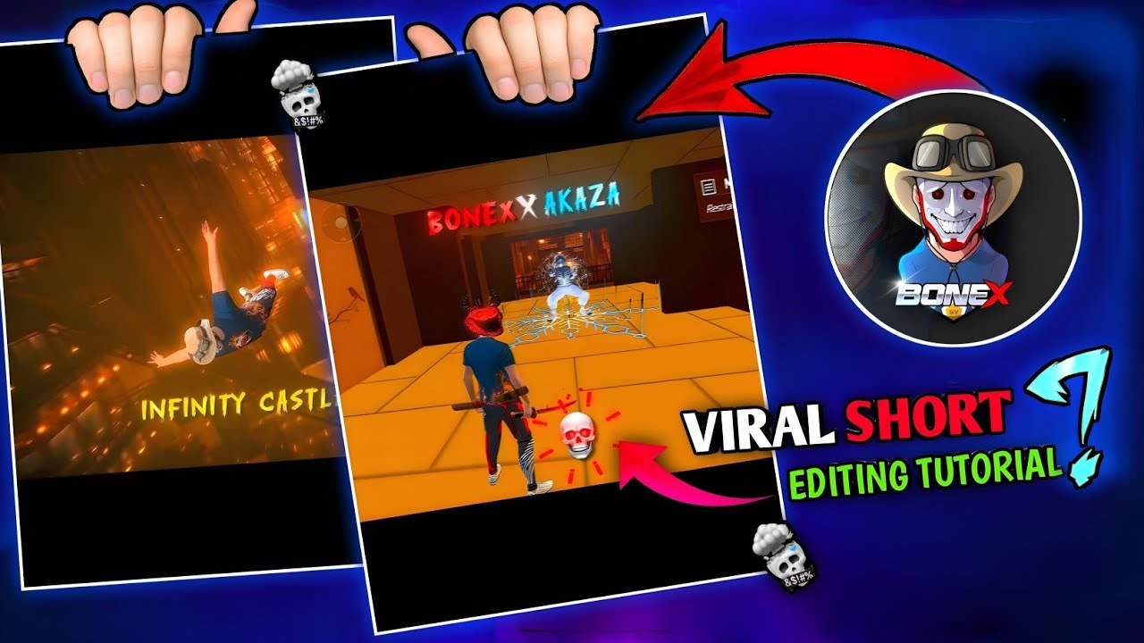 BONEX X AKAZA EDITING TUTORIAL LIKE @bonex4_ff 🤯 | BONEX FF NEW SHORTS ...