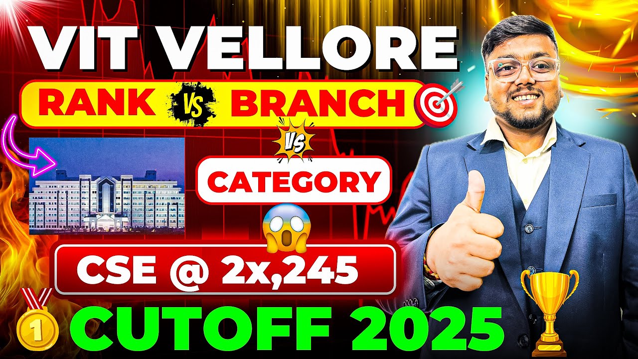 VITEEE Result 2025 out 🥳 | VIT Vellore Cut off 2025 🔥 | VIT Counselling ...