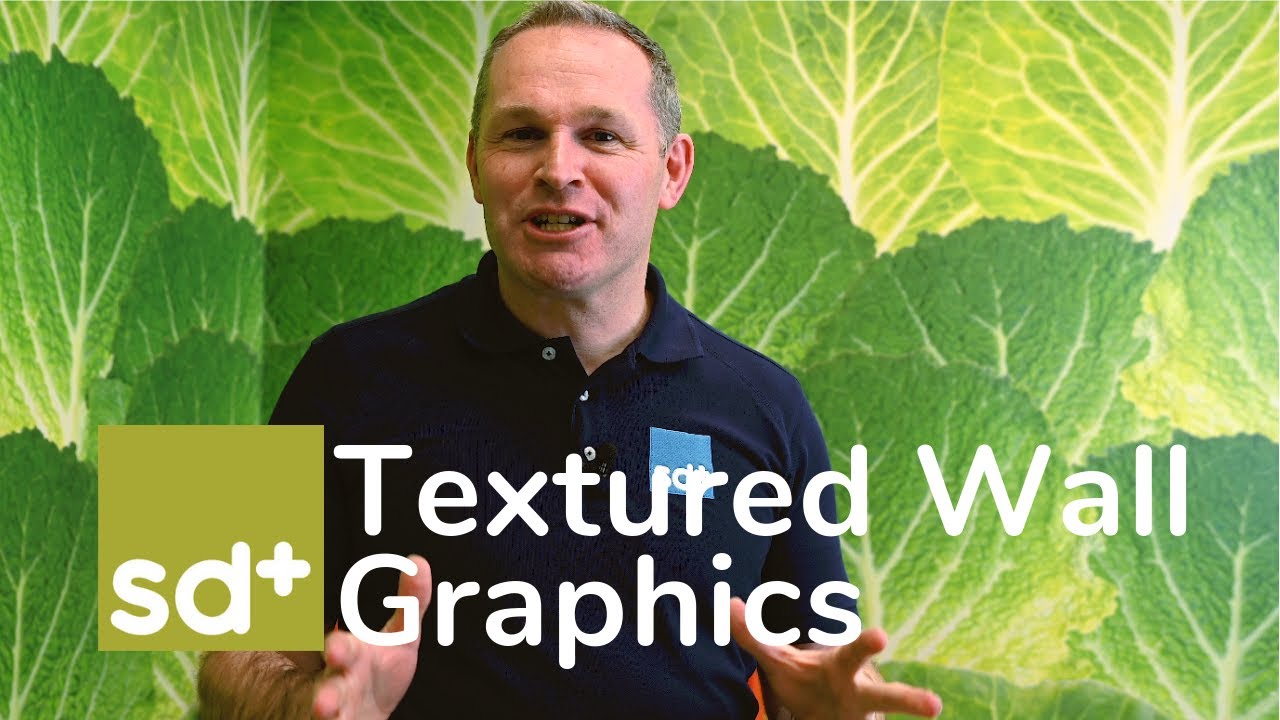 Textured Wall Graphics from SD+ for the WOW effect - YouTube