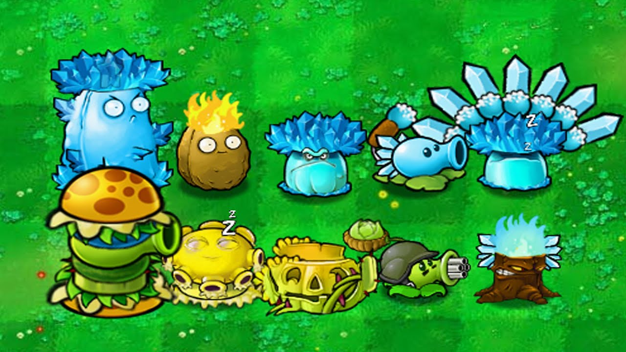What do hybrid plant families look like?Plants Vs. Zombies - HARD MODE ...