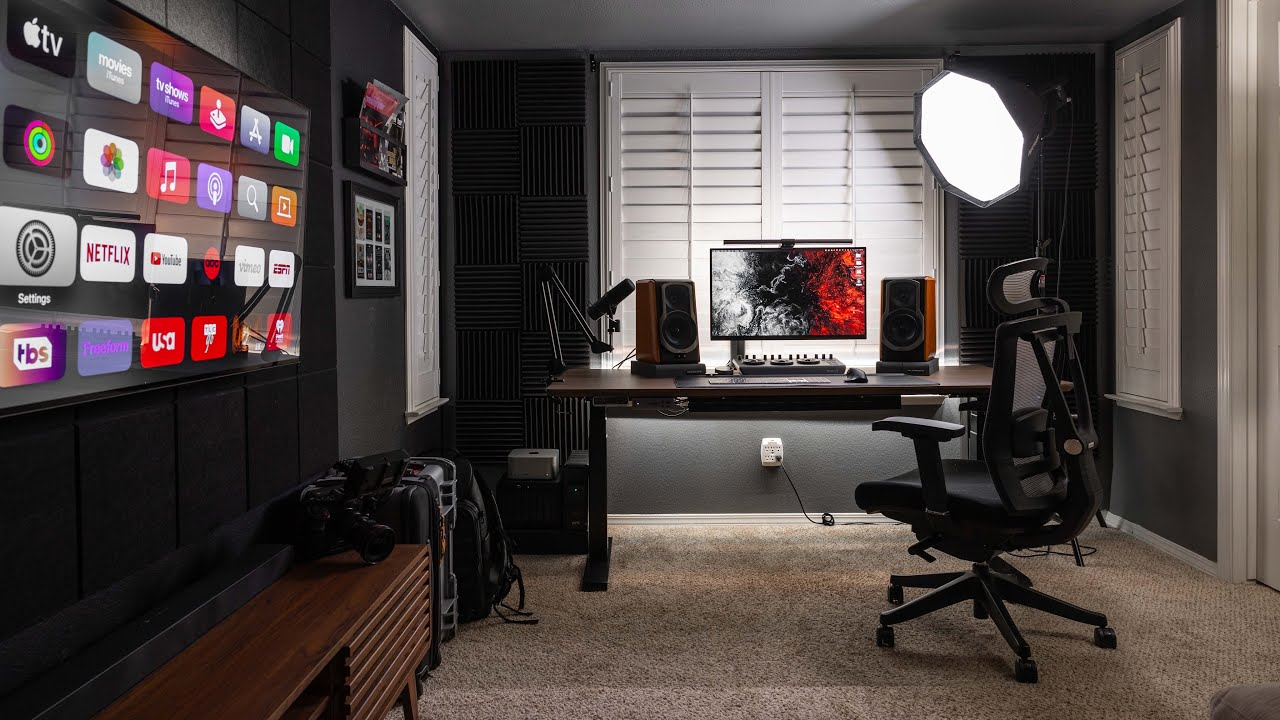 My Home Office Tour 2024 | The Last Video... - YouTube