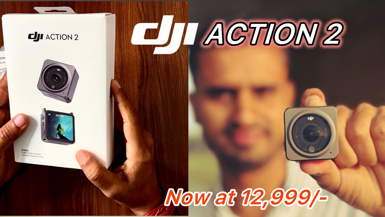 DJI Action 2 Dual-screen Combo Unboxing & Review || अब और भी सस्ता हो ...