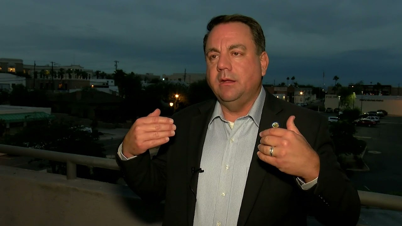 Yuma Mayor Douglas Nicholls Emergency Proclamation Full Interview - YouTube