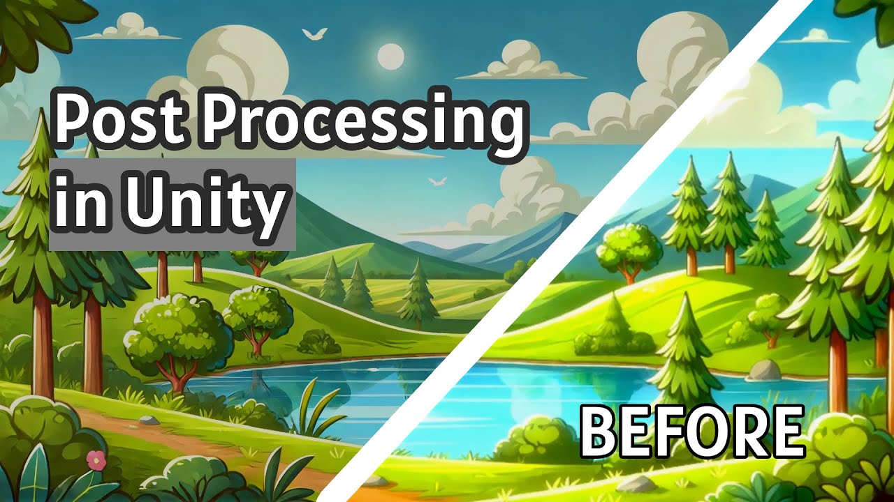 Post Processing in Unity | تحسين رسومات لعبتك في 5 دقائق - YouTube