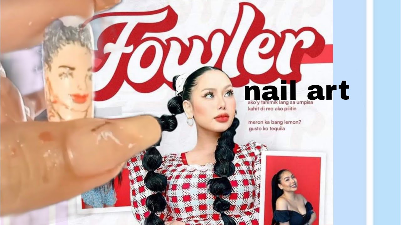 Toni Fowler and toro family Nail Art (Free hand) - YouTube
