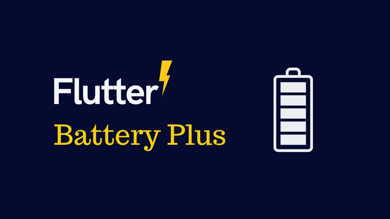 Battery percentage and charging status | Flutter - YouTube