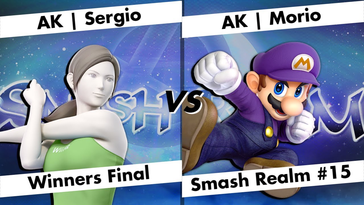 AK | Sergio (Wii Fit Trainer) vs AK | Morio (Mario) - WF - Smash Realm #15 - YouTube