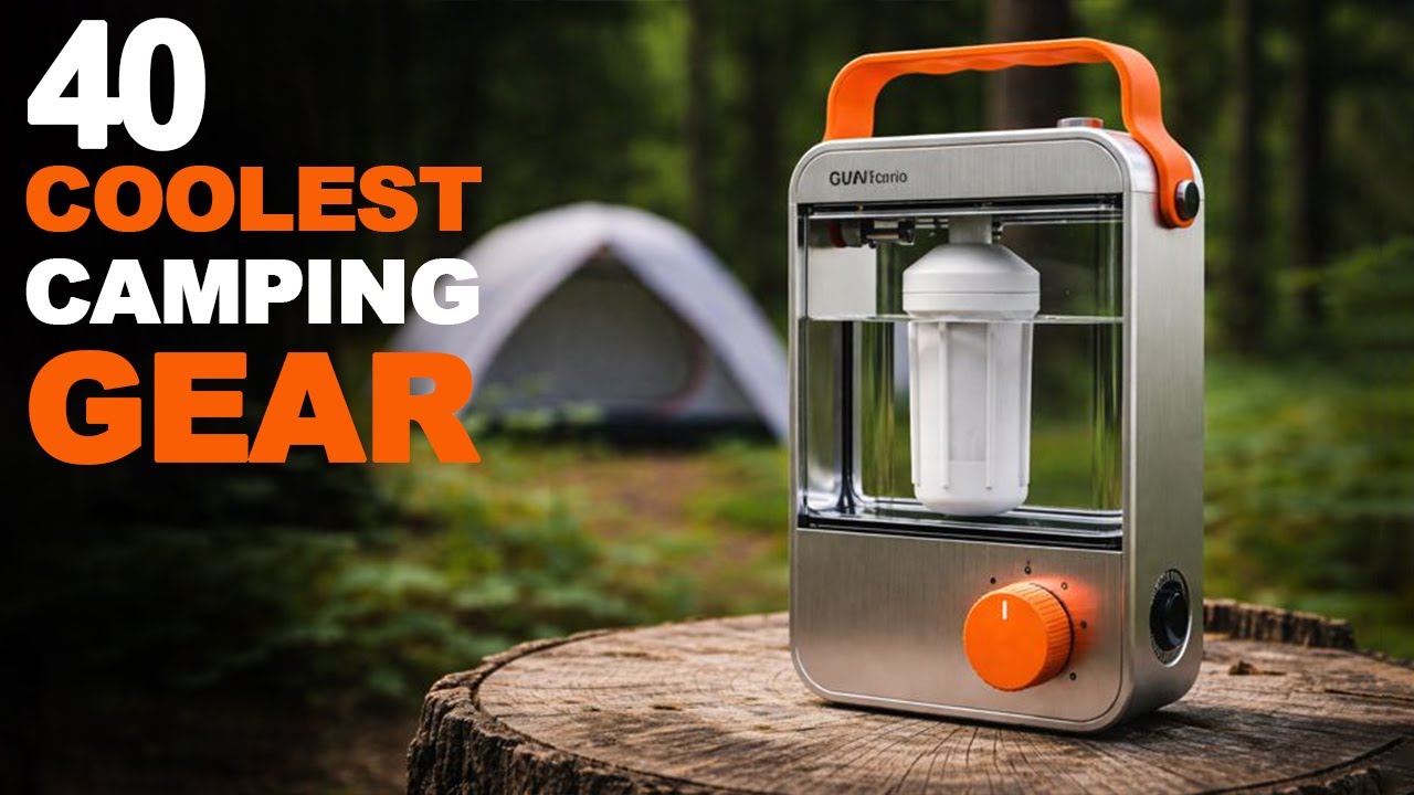 40 Coolest & Smartest Camping Gadgets For Your Next Camping Trip - YouTube