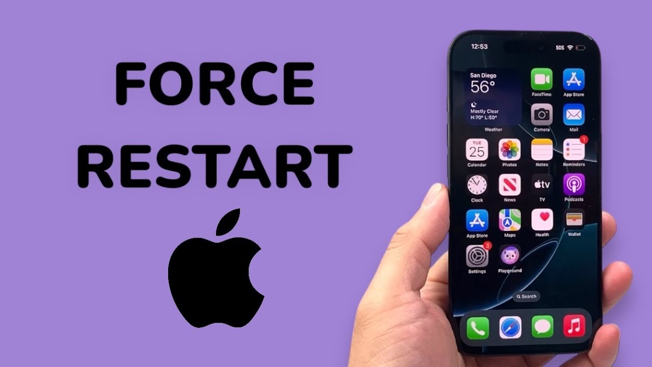 How To Force Restart iPhone 16 Pro? - YouTube