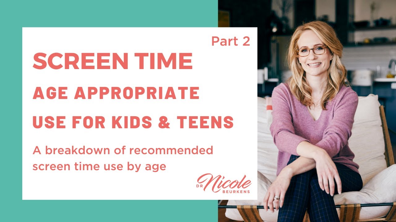 Screen Time | Age Appropriate Screen Time Intervals For Kids & Teens ...