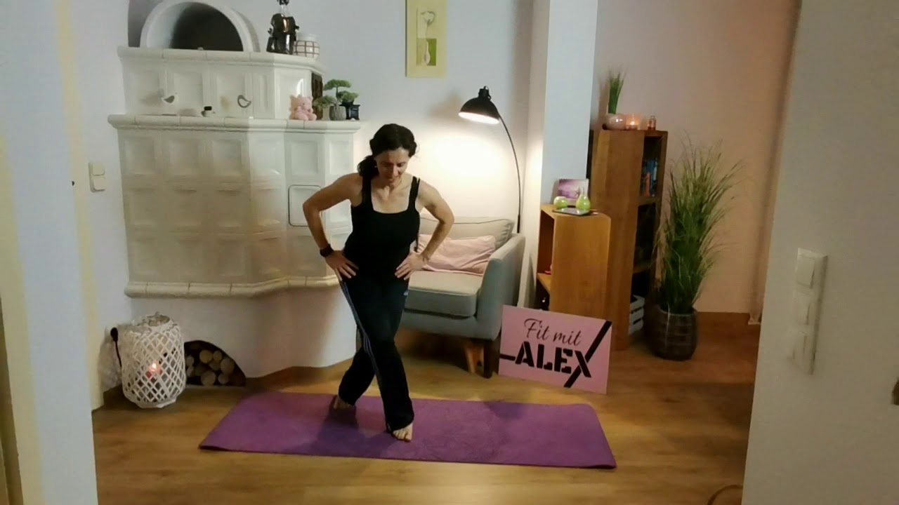 Fit mit ALEX - Intensives Kurzworkout für den Po (46) - YouTube