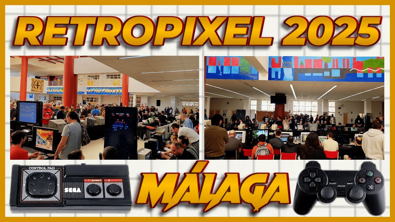 RETROPIXEL Málaga 2025 - YouTube