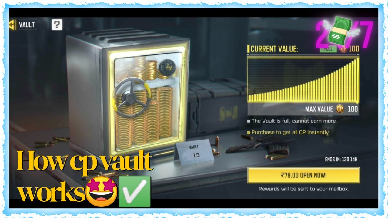 [UNLIMITED CP??💸]How CP Vault Works In Codm 💸🤩 - YouTube