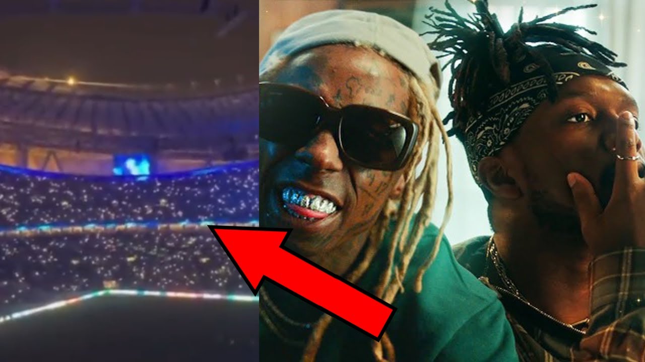 KSI & LIL WAYNE SONG PLAYS IN QATAR WORLD CUP! - YouTube