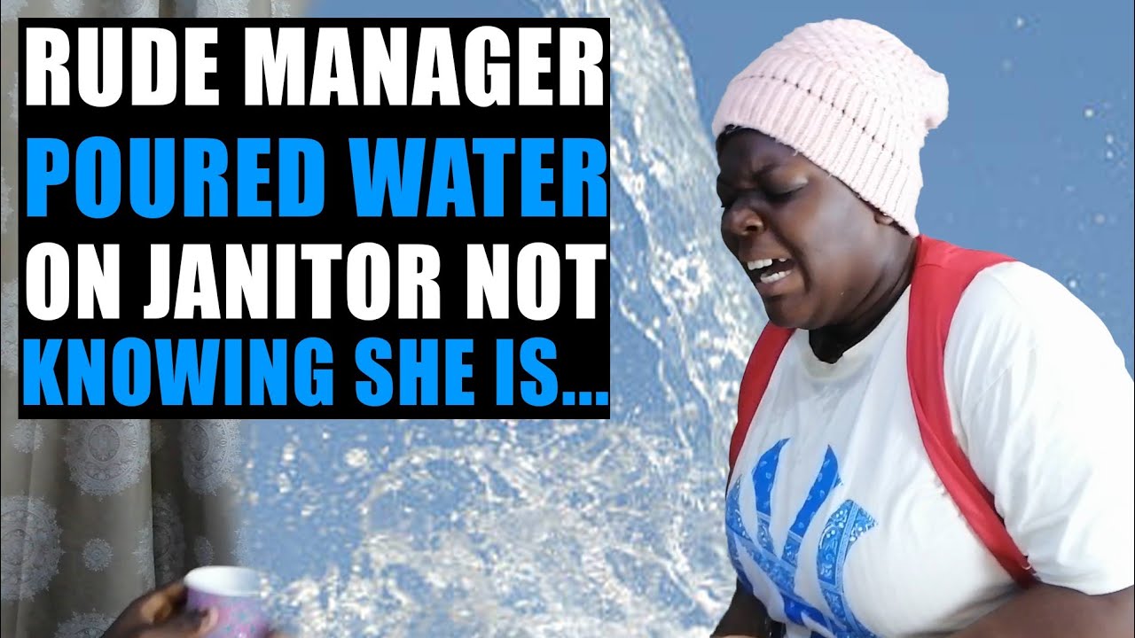 Rude Manager Poured Chilled Water On Janitor Little Did He Know She Was ...
