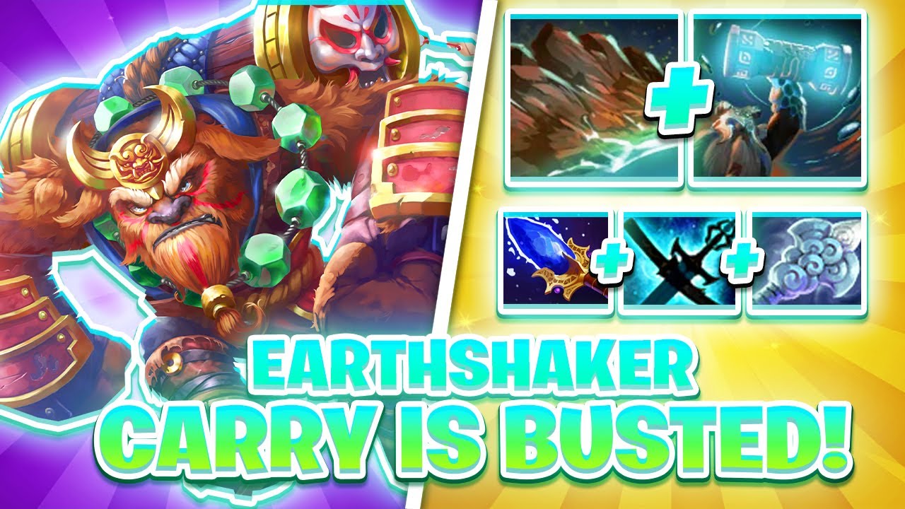 Why Carry Earthshaker is So Strong in Patch 7.37e - YouTube