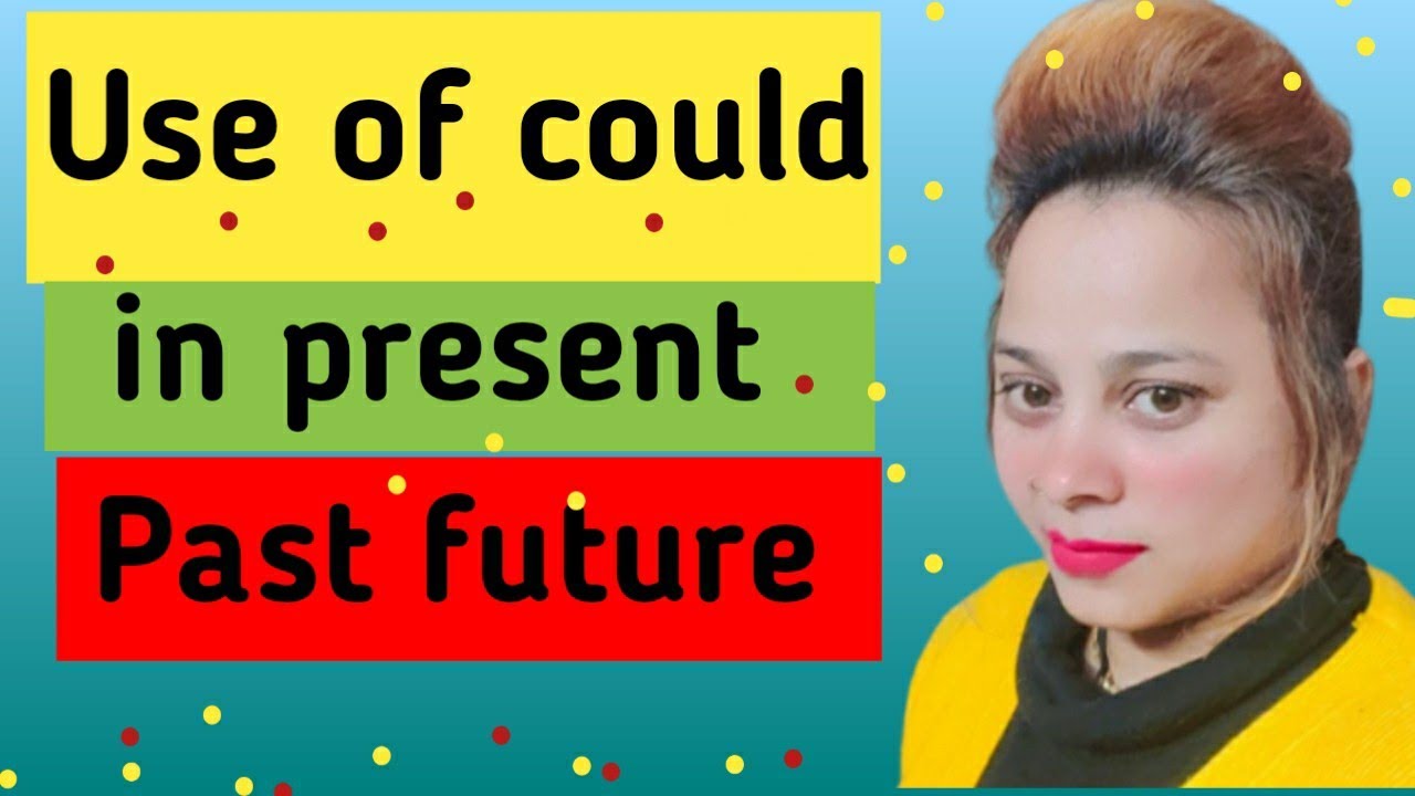 Use of could in present past and future #tenses #english #motivation ...