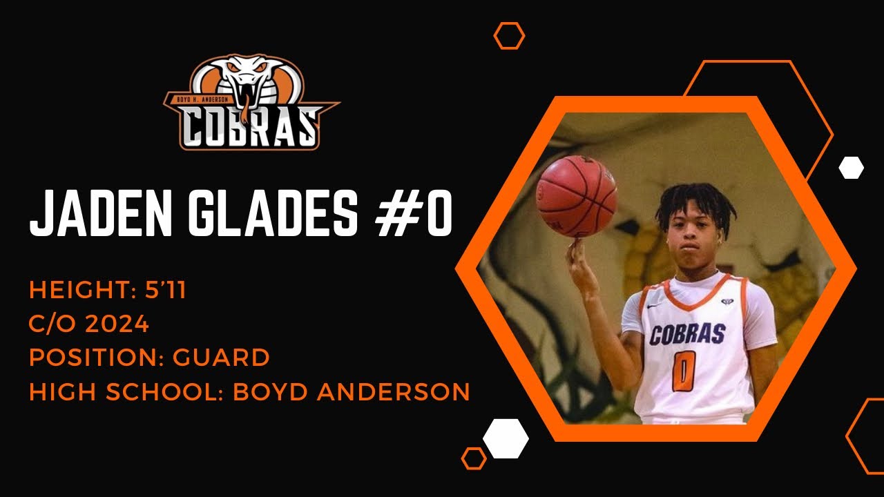 c/o24 G Jaden Glades (Boyd Anderson HS) - YouTube