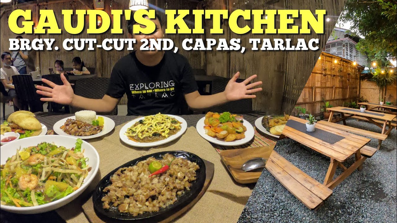 Gaudi's Kitchen Capas - Exploring Tarlac - YouTube