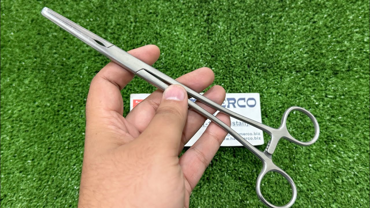 Rogers Hysterectomy Forceps Atraumatic, Straight OB/Gynecology Clamps ...