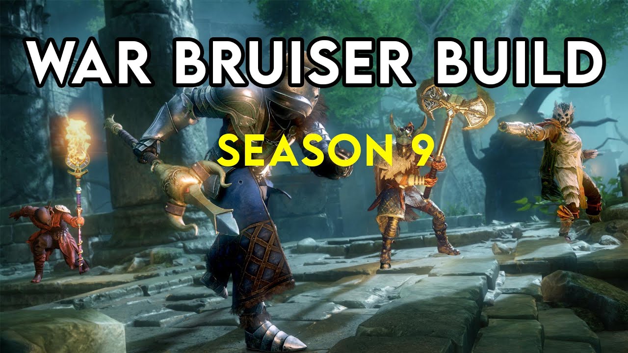 New World: Aeternum War Bruiser Build (Season 9) - YouTube