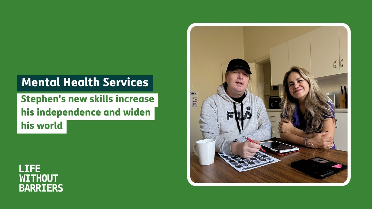 Stephen's new skills increase his independence and widen his world ...