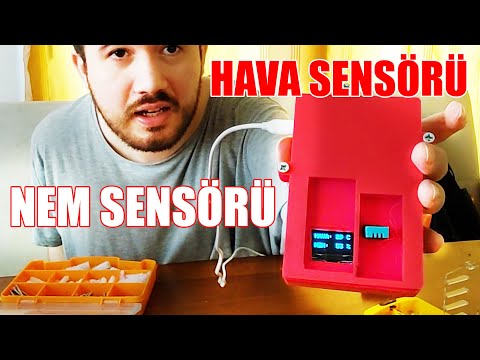 🌬️ Hava Sensörü Yaptım ve 3D Yazıcıdan Kutu Bastım! | DIY Elektronik Projesi 🖨️
