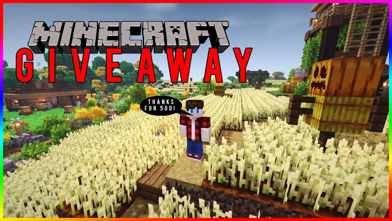 Minecraft Giveaway or Steam Card - Thanks for 500 Subscribers! [Closed ...